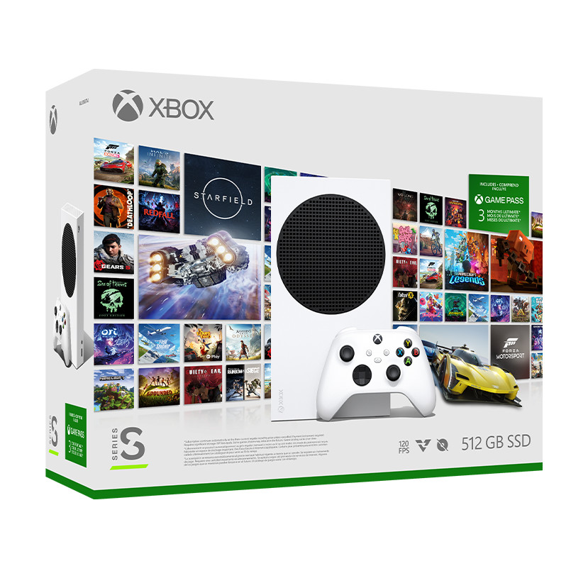 Стационарная игровая приставка Microsoft Xbox Series S 512 GB Starter ...
